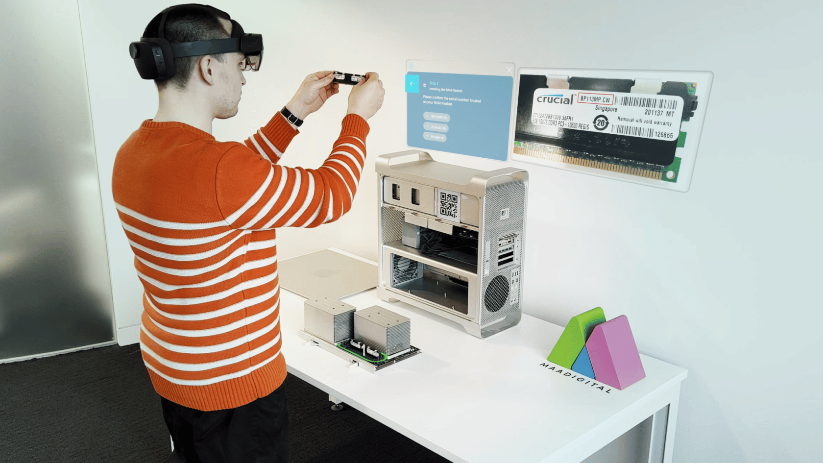 Mixed reality training for increased productivity with HoloLens 2 – MAADIGITAL