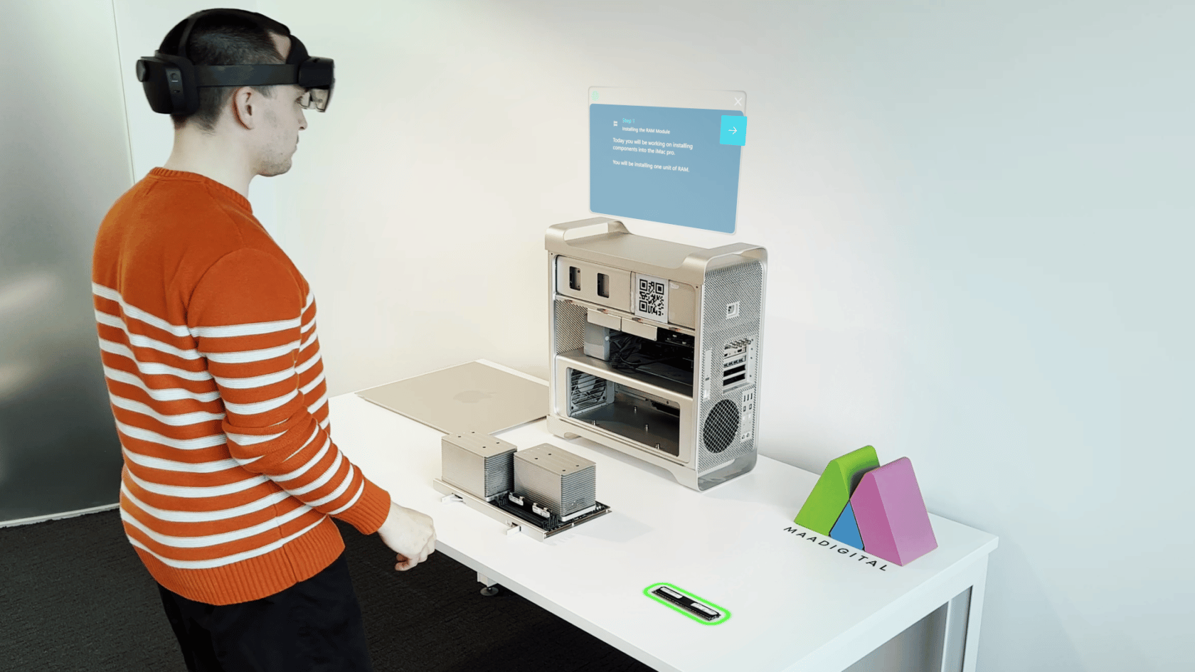 Mixed reality training for increased productivity with HoloLens 2 ...