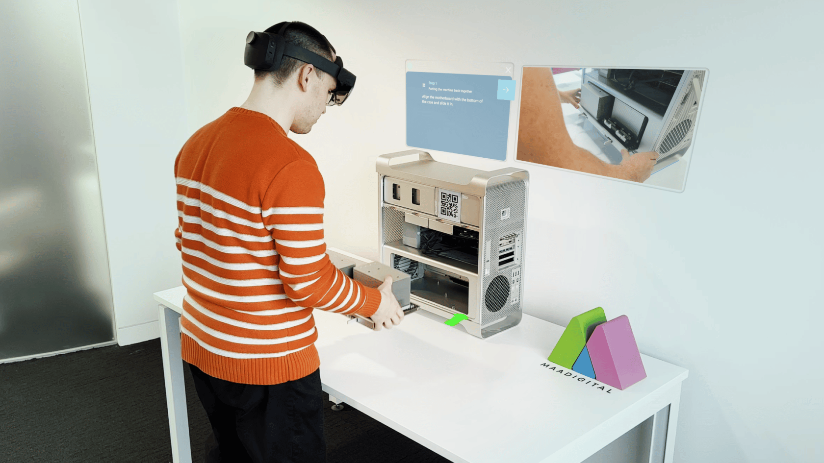 Mixed reality training for increased productivity with HoloLens 2 ...