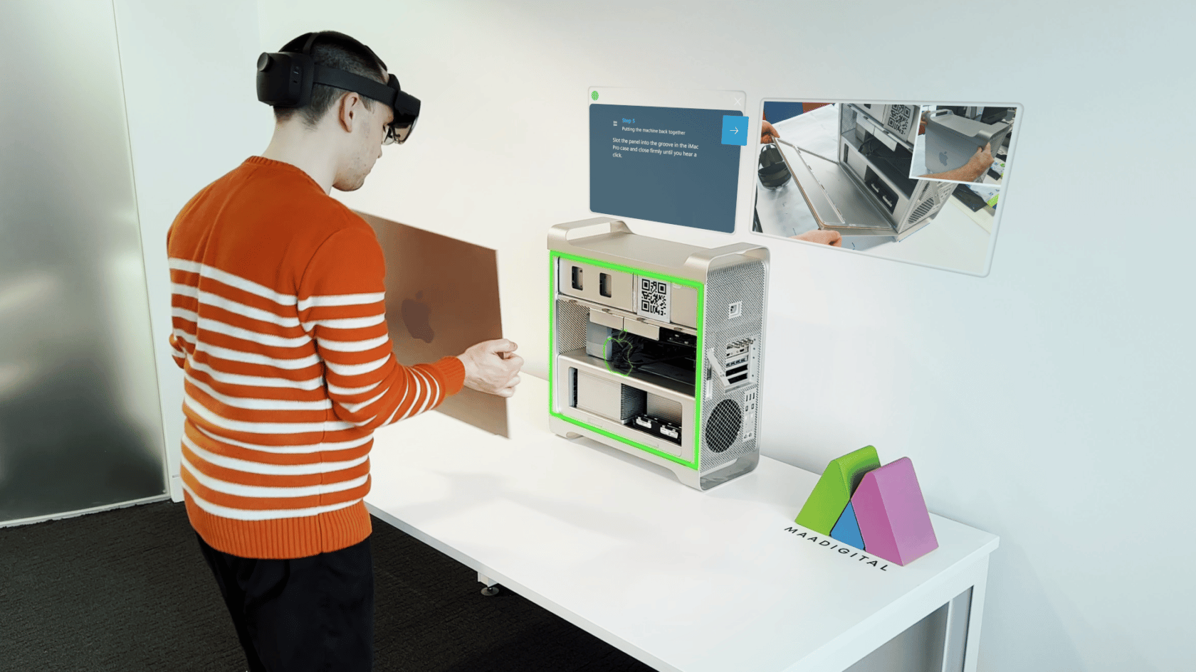 Mixed reality training for increased productivity with HoloLens 2 ...