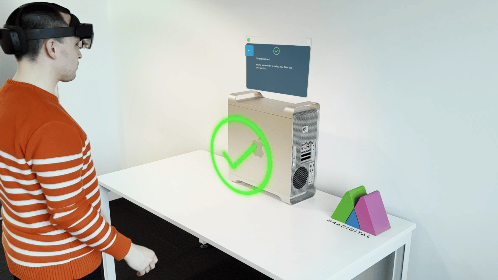 Mixed reality training for increased productivity with HoloLens 2 ...